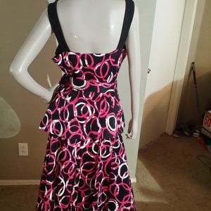 Vesti | Dresses | Vesti Outfit Blouse Skirt Belt Black Pink White ...